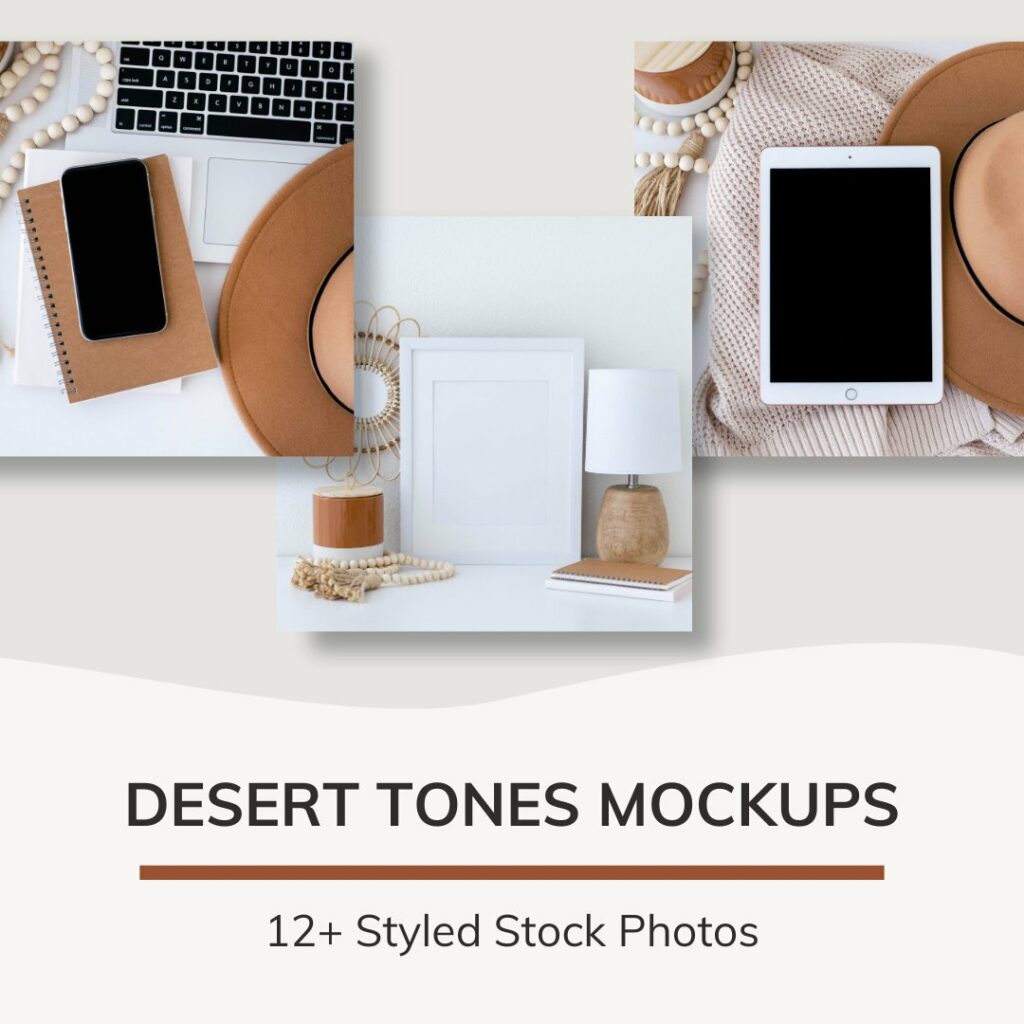 Desert Tones Mockups (15+ Images) – MasterBundles