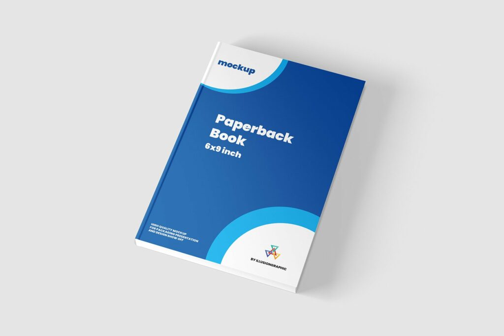 Paperback Book Mockup - 6x9 inch – MasterBundles