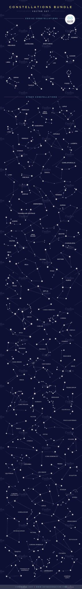 Constellations Vector Bundle – MasterBundles