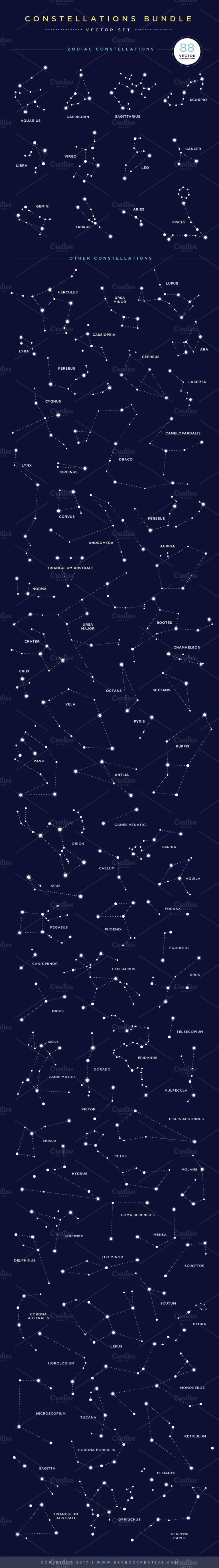 Constellations Vector Bundle – MasterBundles
