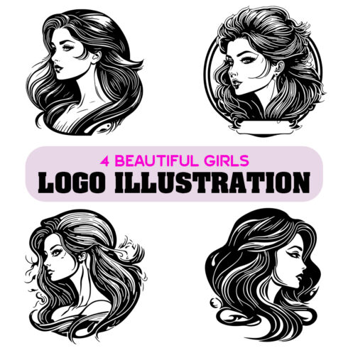 Beautiful Girls Logo illustration - MasterBundles