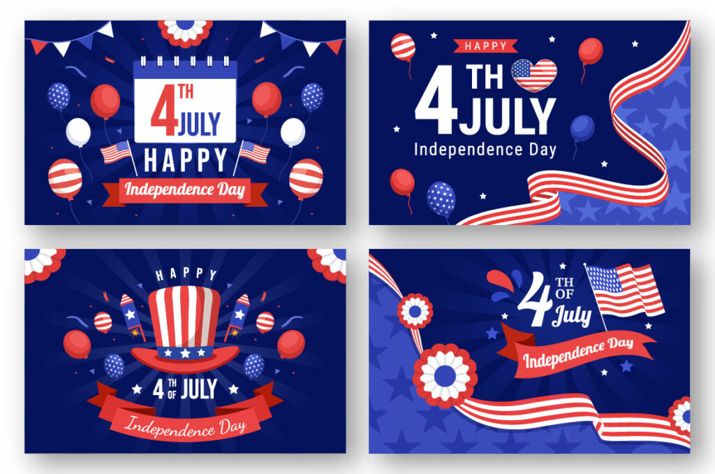 4th of July Independence Day USA Illustration - MasterBundles