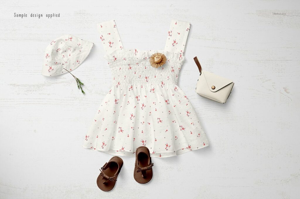 Baby Summer Set Mockup Set – MasterBundles
