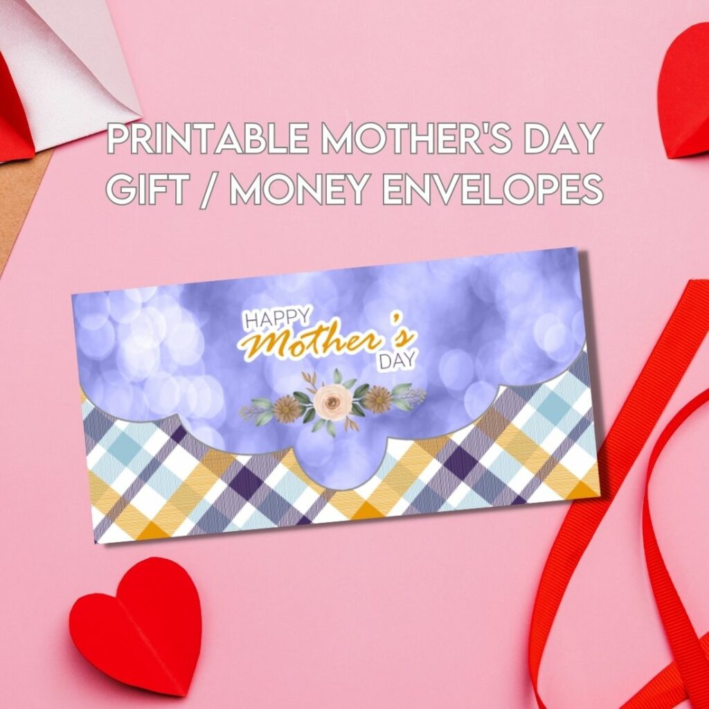 Printable Mother's Day Theme Gift Envelopes - MasterBundles