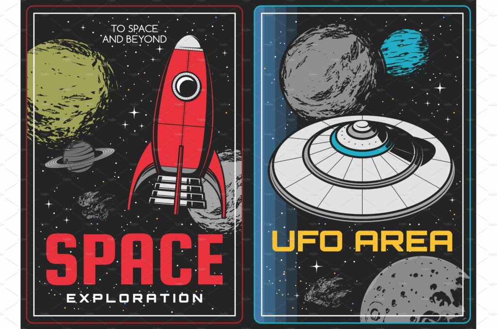 Space exploration and aliens – MasterBundles