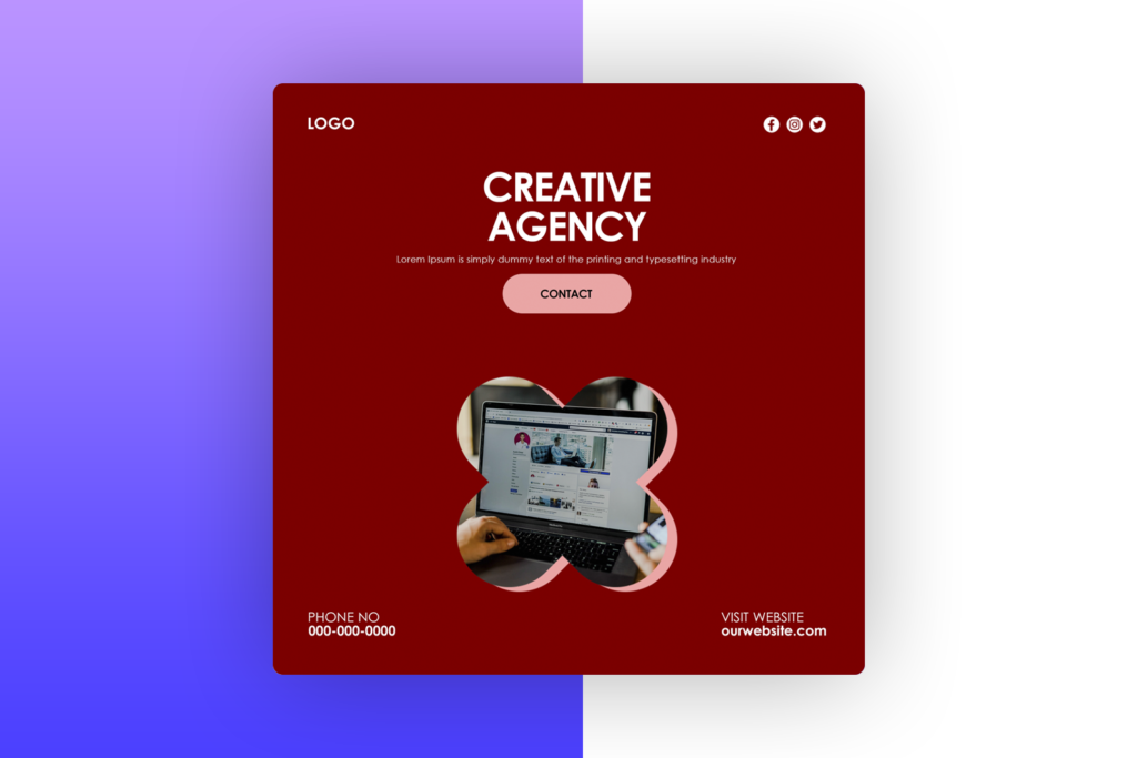 Creative Agency Poster Design Templates - MasterBundles