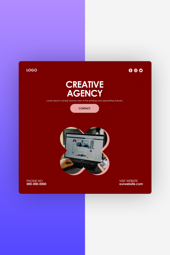 Creative Agency Poster Design Templates - MasterBundles
