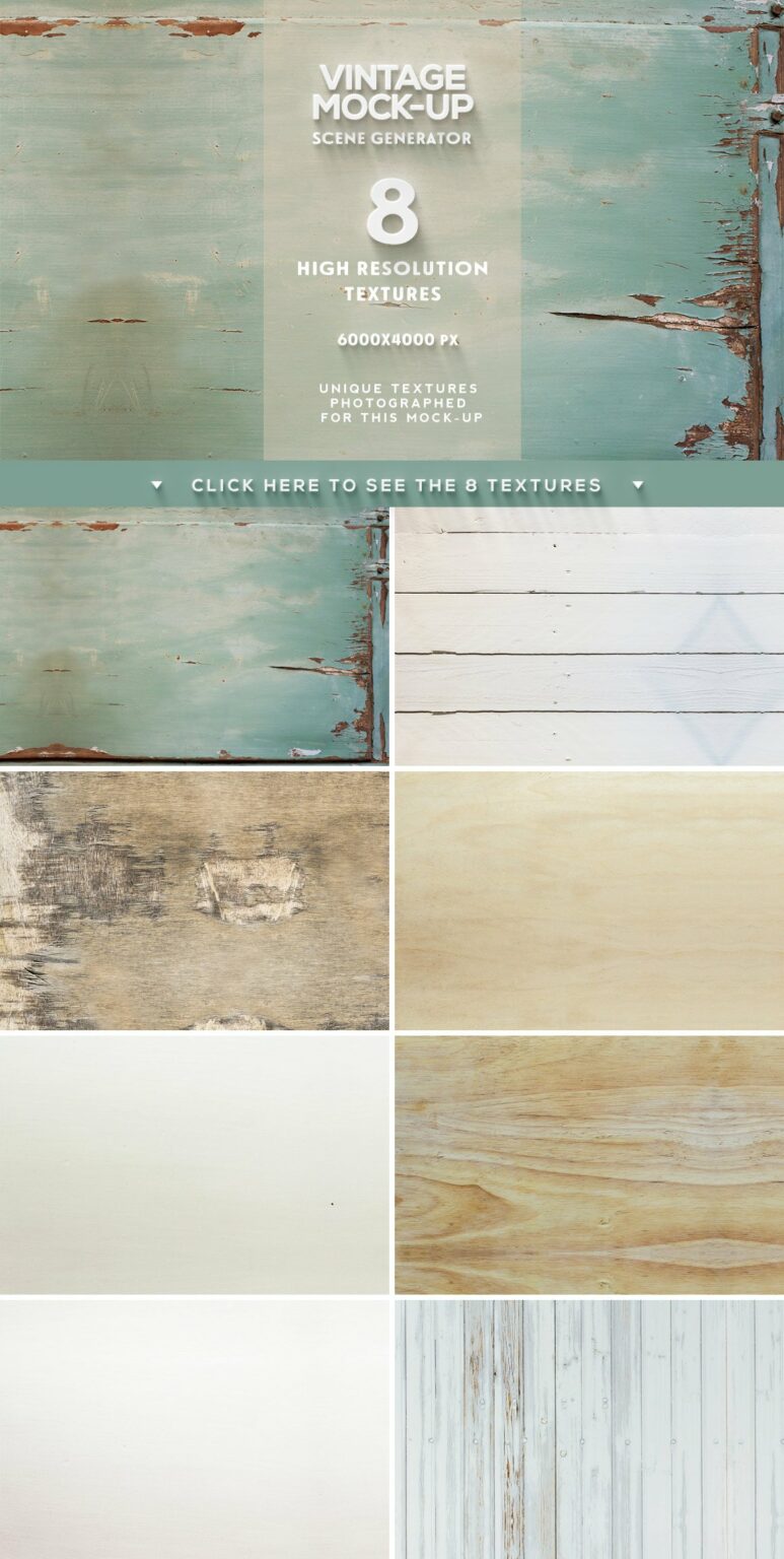 Vintage Mock-Up Scene Generator – MasterBundles