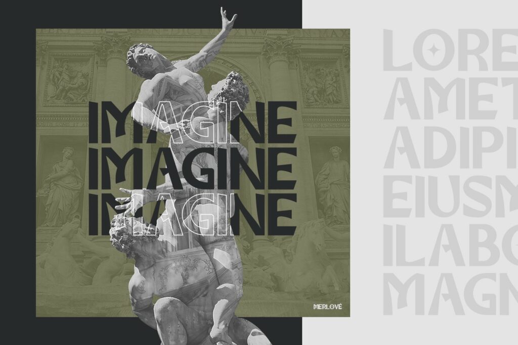 Merlove - Contemporary Display Font – MasterBundles