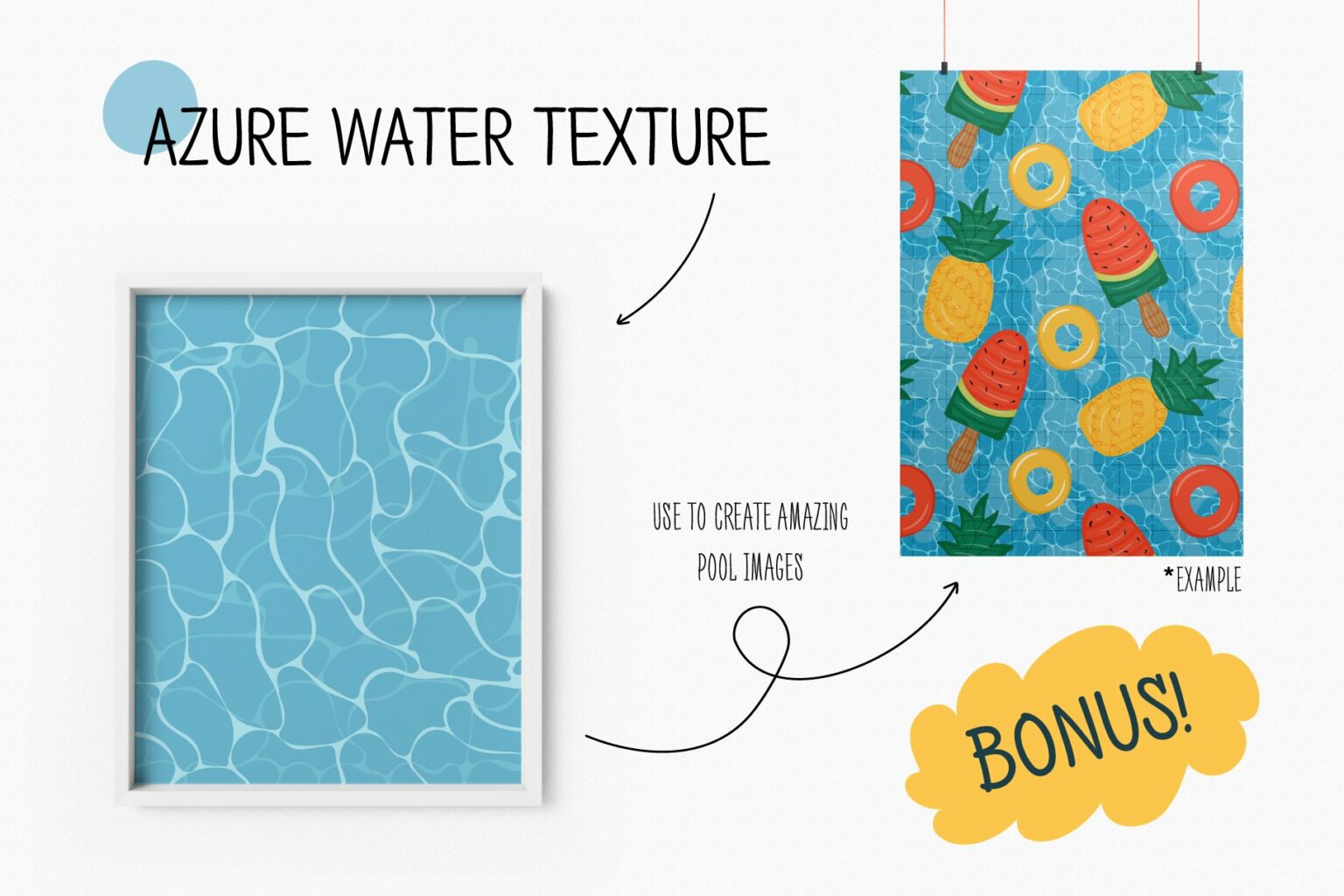 Summer vector clipart & pattern – MasterBundles