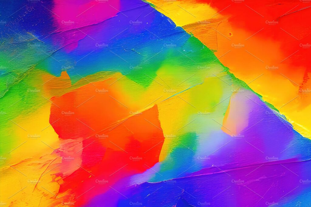 Rainbow Textures background – MasterBundles