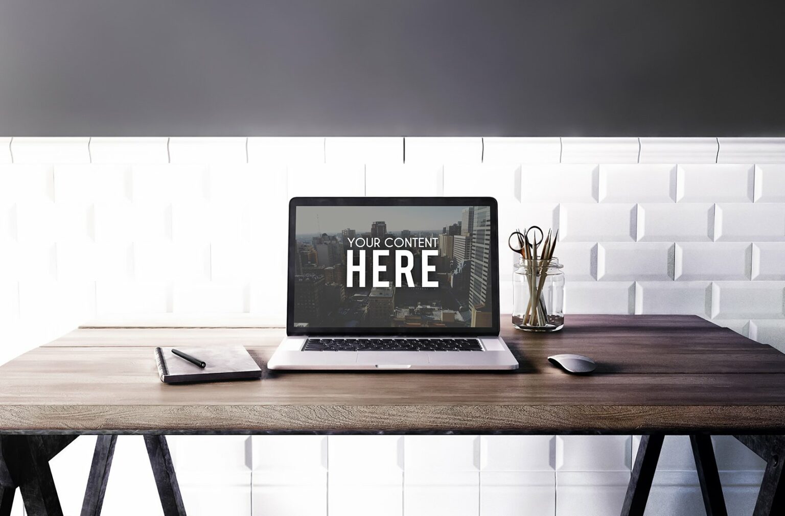 5 PSD APPLE SCREEN MOCKUPS – MasterBundles