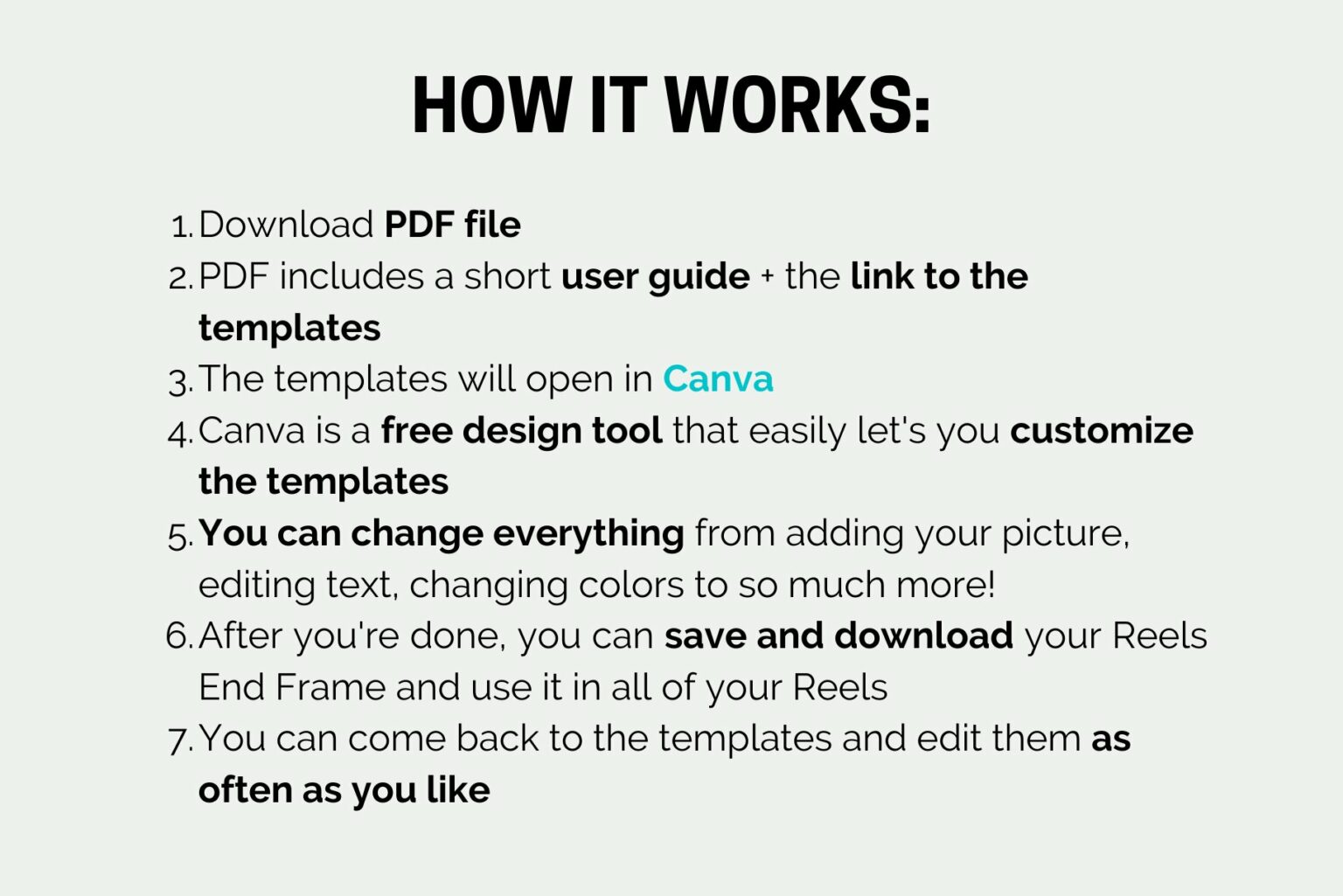 Instagram Reel Outro Templates Canva – MasterBundles
