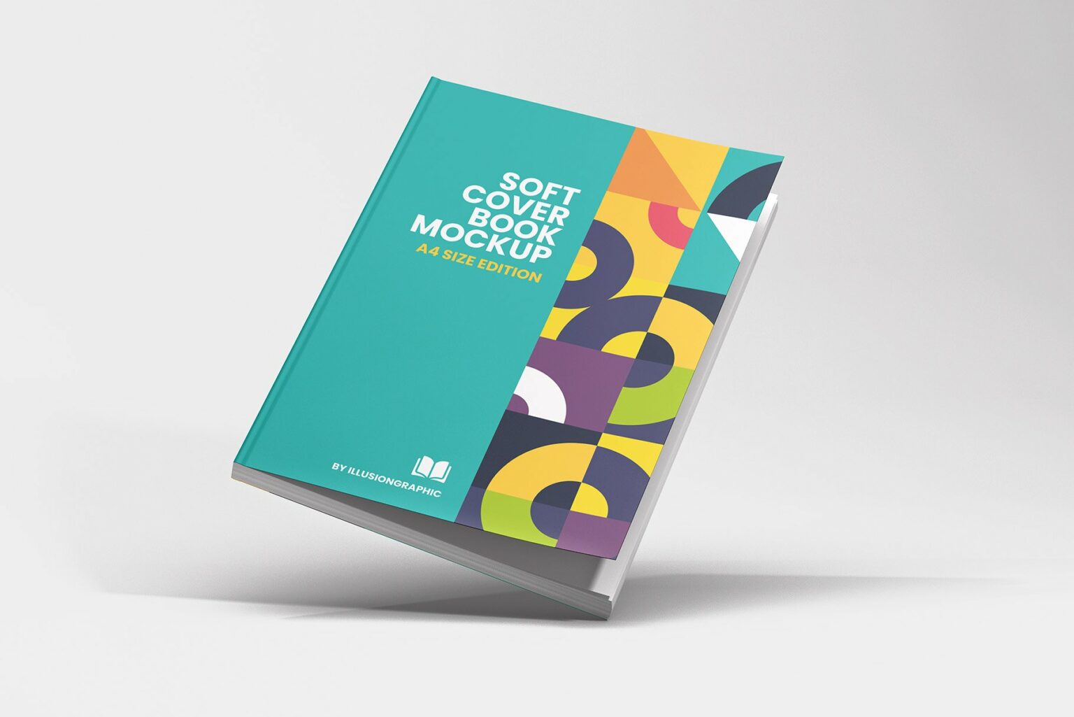 Soft Cover Book Mockup - A4 – MasterBundles