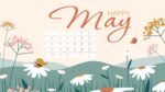 Free Month of May Calendar – MasterBundles