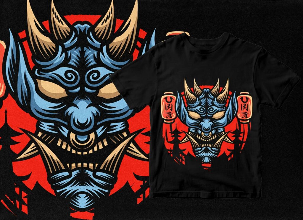 10 japanese samurai design bundle – MasterBundles