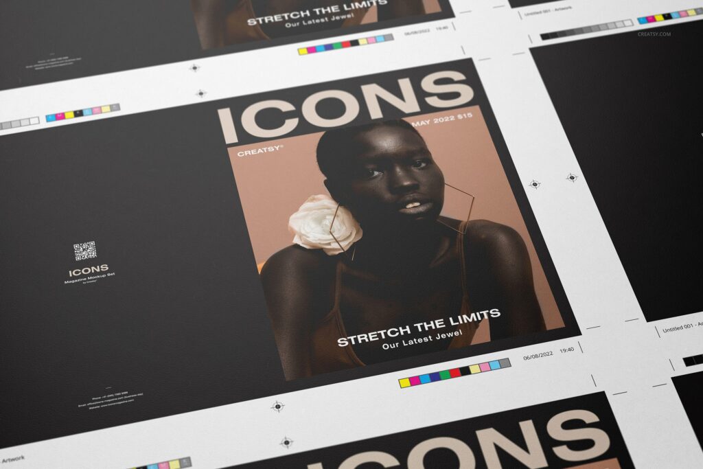 8.5x11 Magazine Mockup Set – MasterBundles