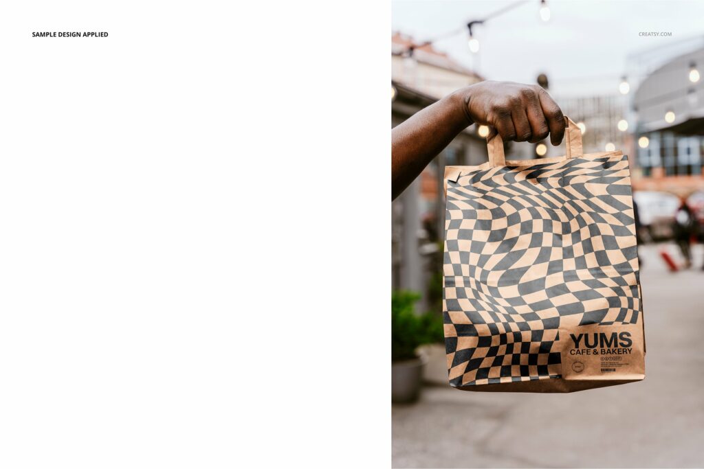 Paper Bag Mockup Set (outdoor) – MasterBundles