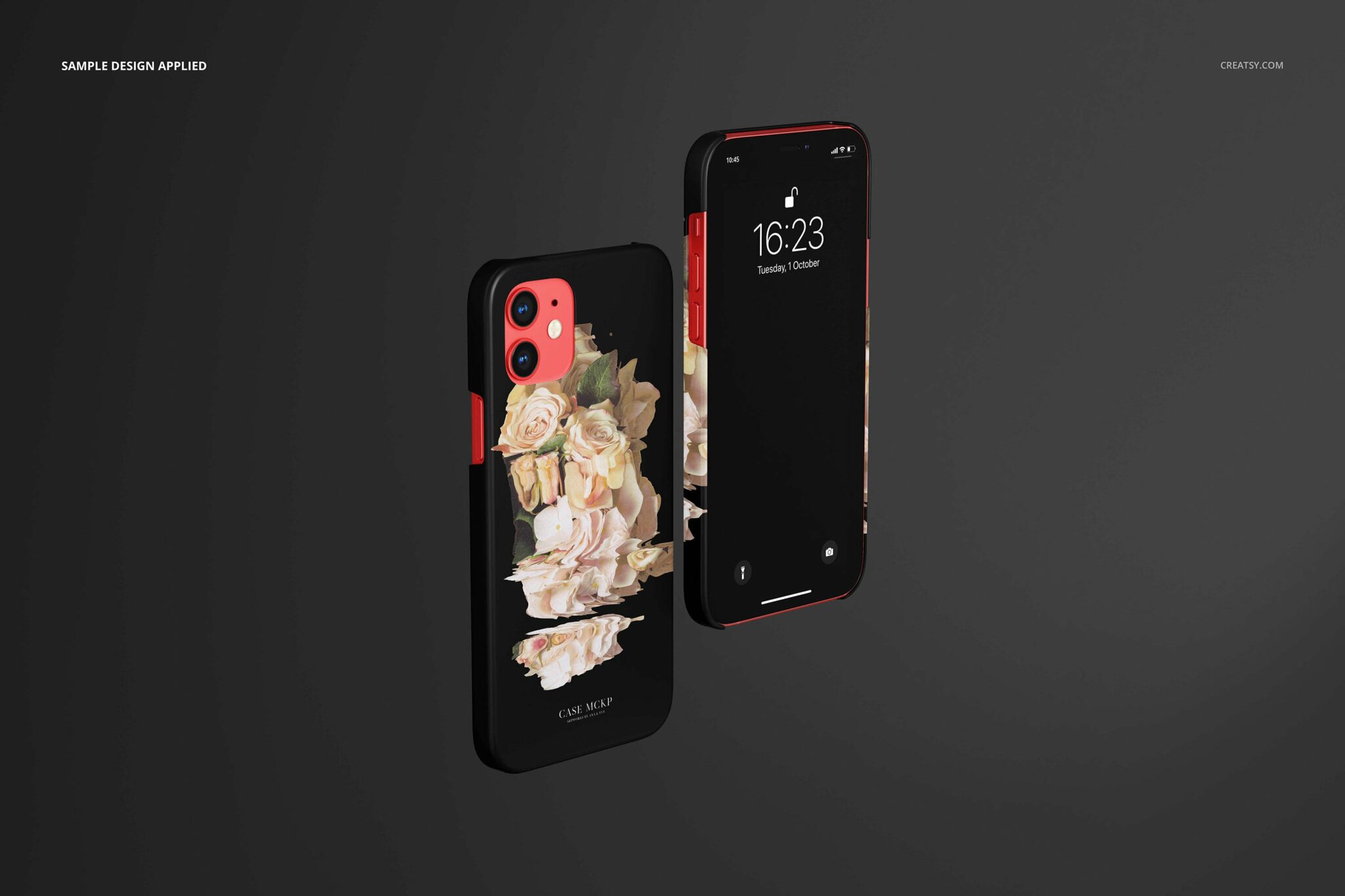 iPhone 12 Matte Snap Case 1 Mockup – MasterBundles