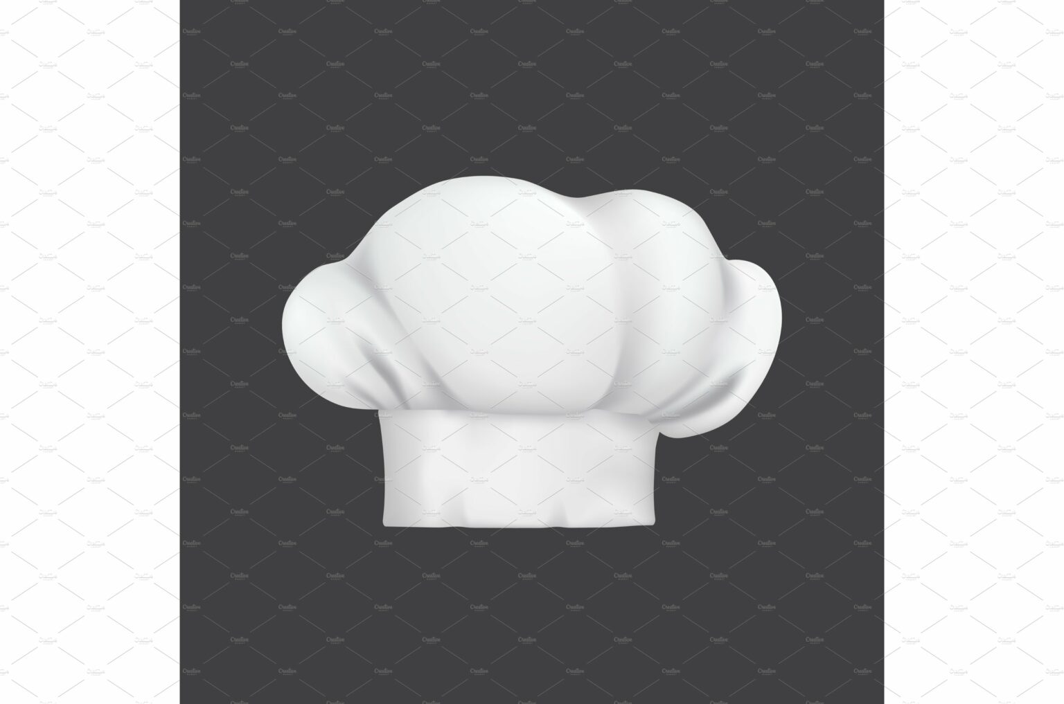 Restaurant chef hat, cook cap – MasterBundles