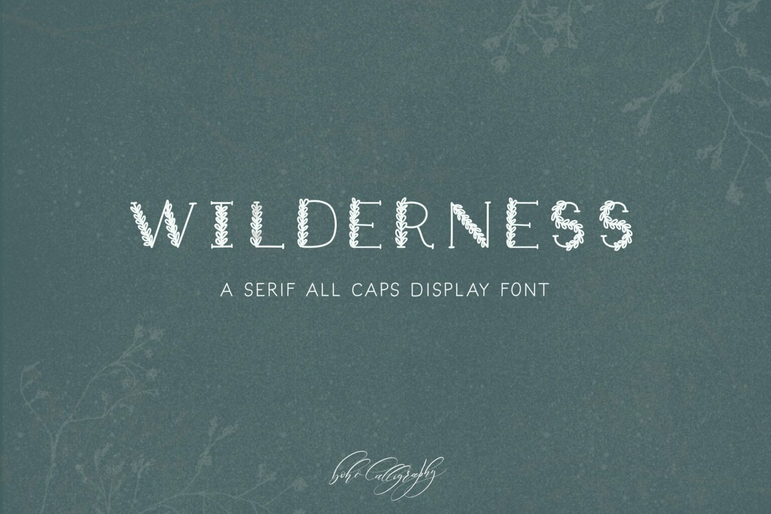 Wilderness - Serif Display Font – MasterBundles
