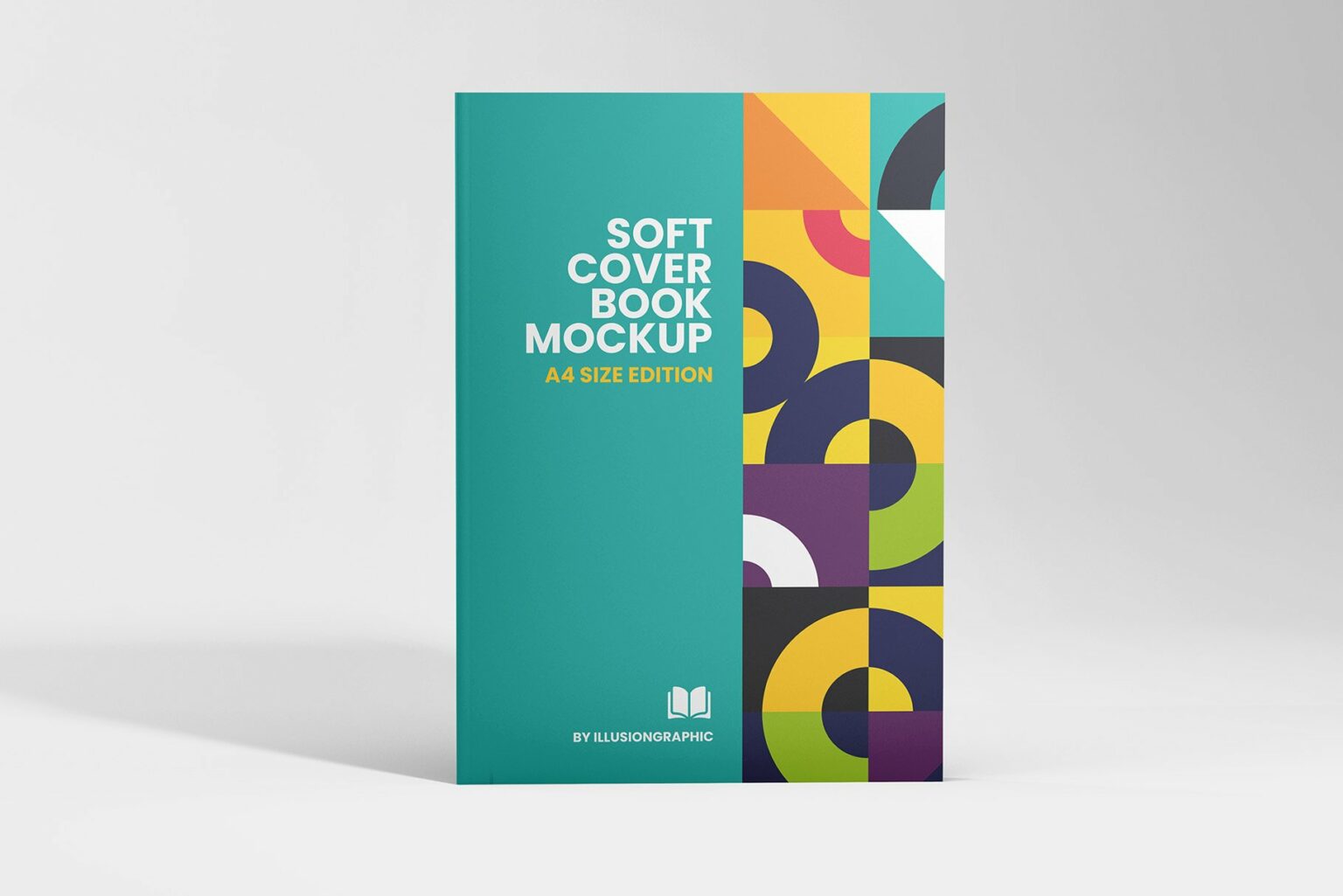 Soft Cover Book Mockup - A4 – MasterBundles