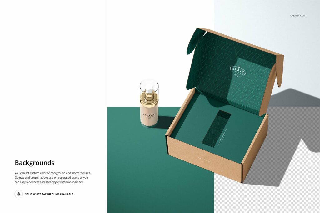 Insert Tray Mailing Box Mockup Set – MasterBundles