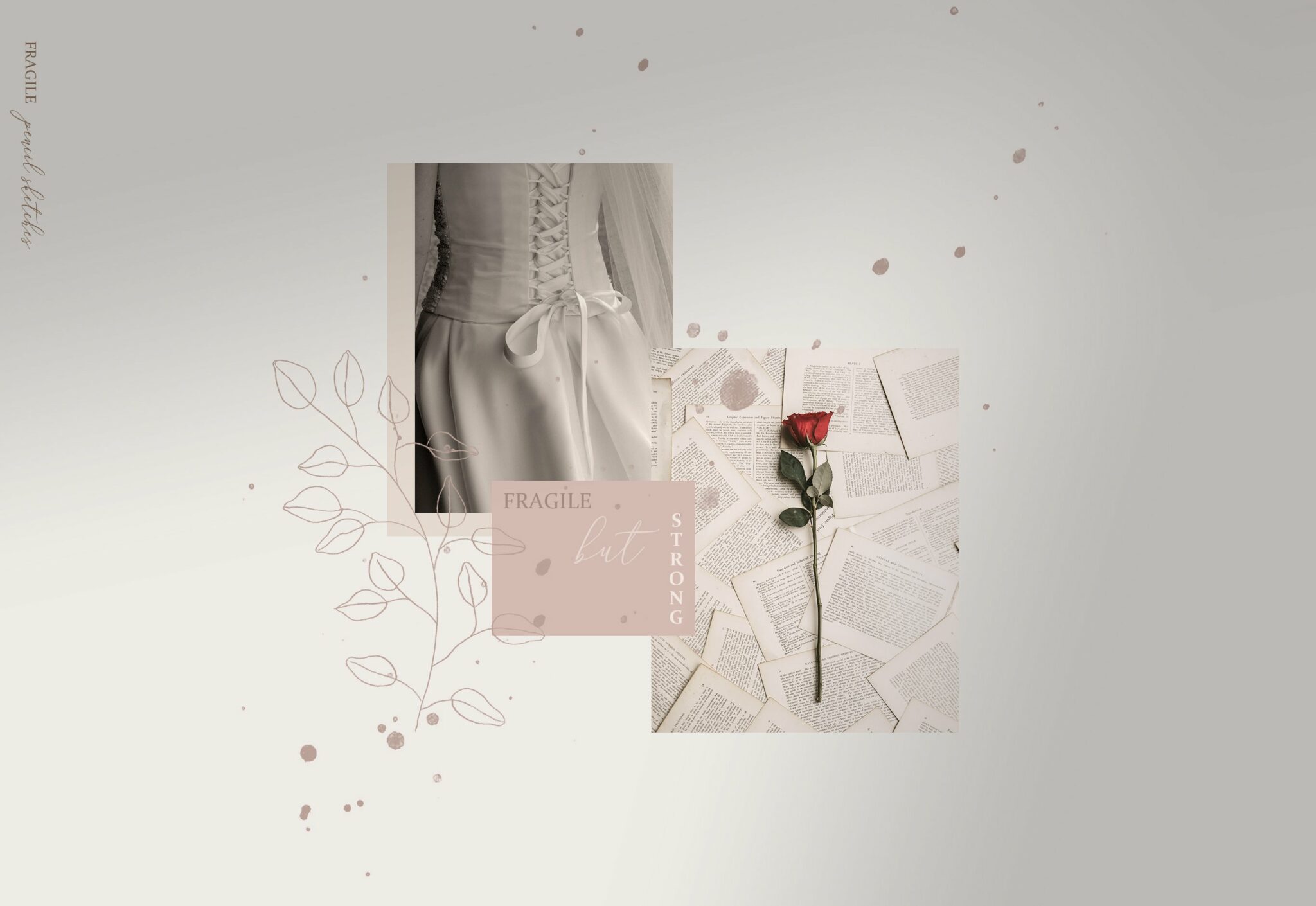 Fine Art Pencil Sketch Florals – MasterBundles