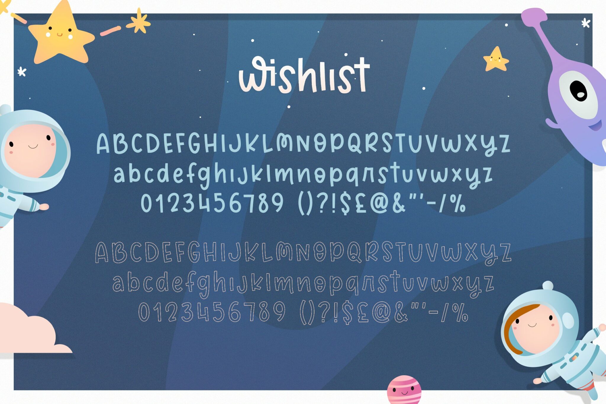 Wishlist Font Duo – MasterBundles