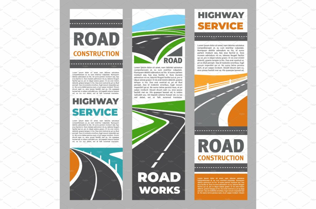 Highway construction, road repair – MasterBundles