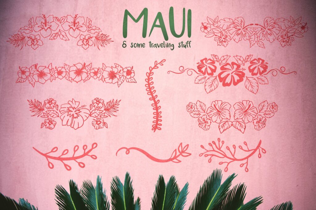 Maui - 2 Versions Handwritten Font – MasterBundles