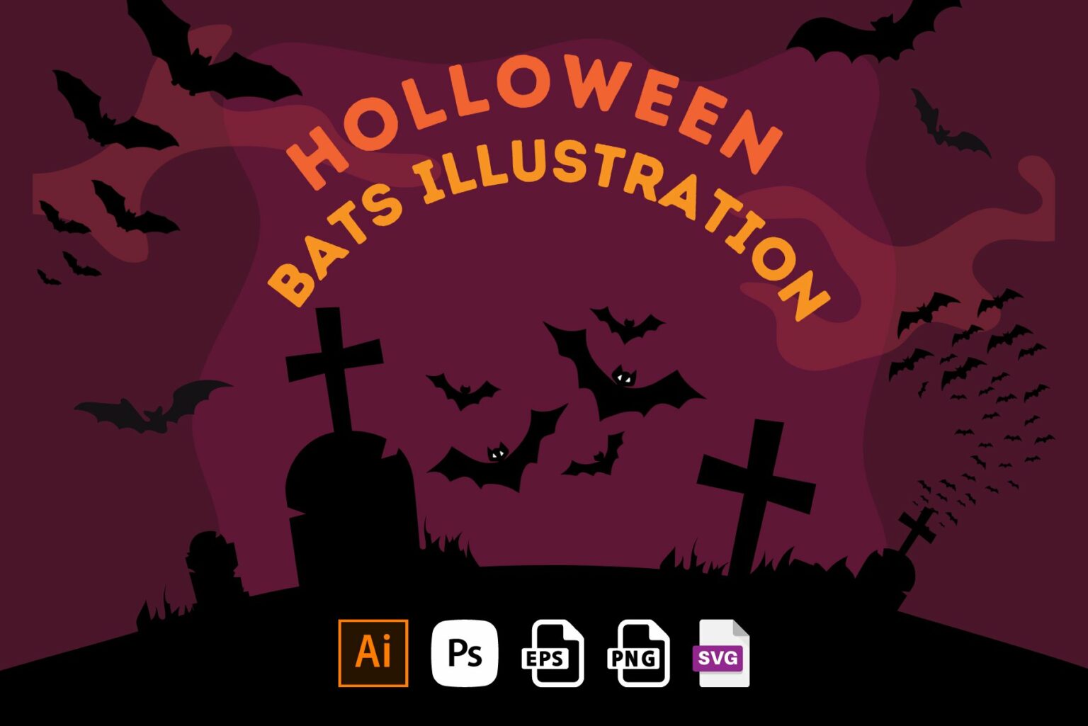 Halloween mega illustrations Bundle – MasterBundles