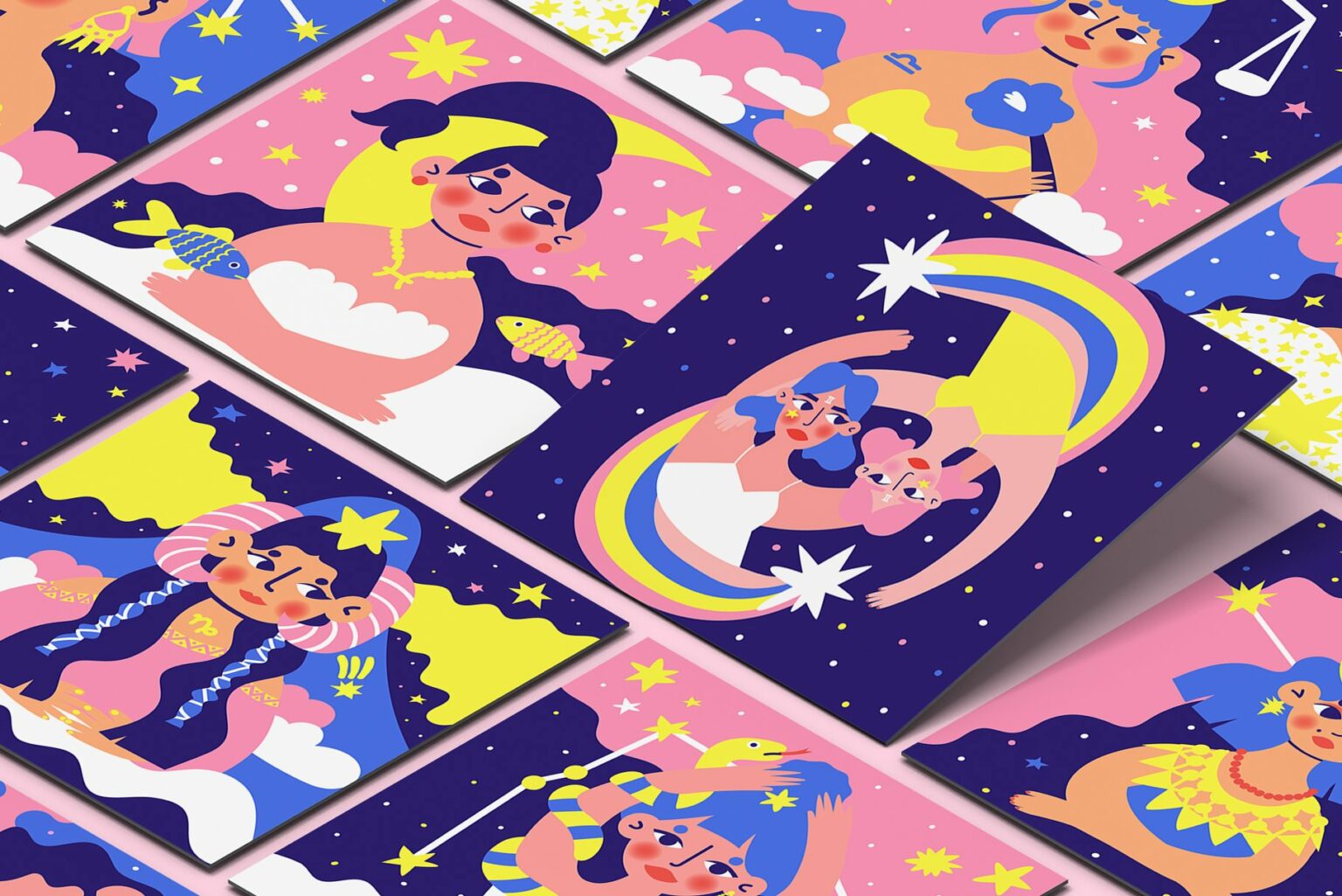 Star soul. Zodiac illustration set – MasterBundles