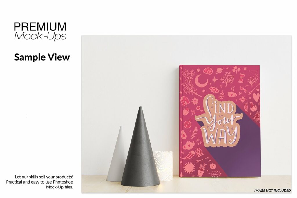 Book Cover Mockup Set – MasterBundles