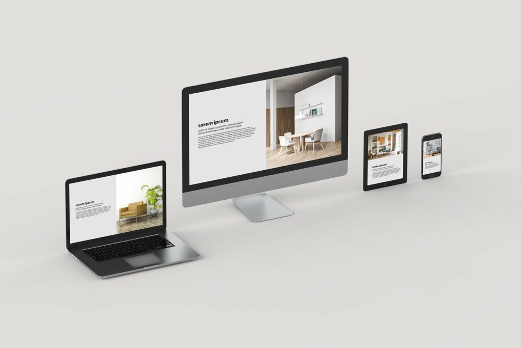 Responsive Screen Device Mockups – MasterBundles