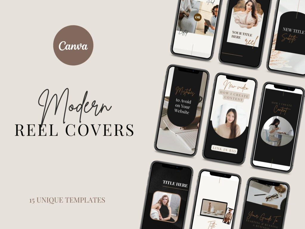 15 Modern Reel Covers – MasterBundles