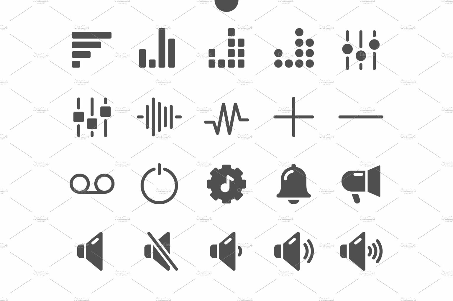Audio_Video Icons – MasterBundles