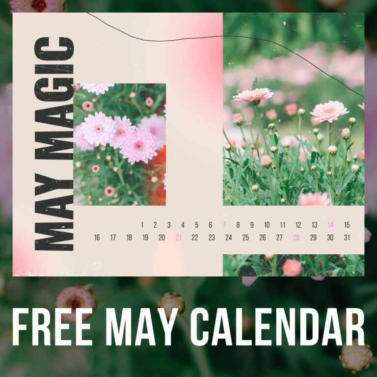 Free Month of May Calendar – MasterBundles