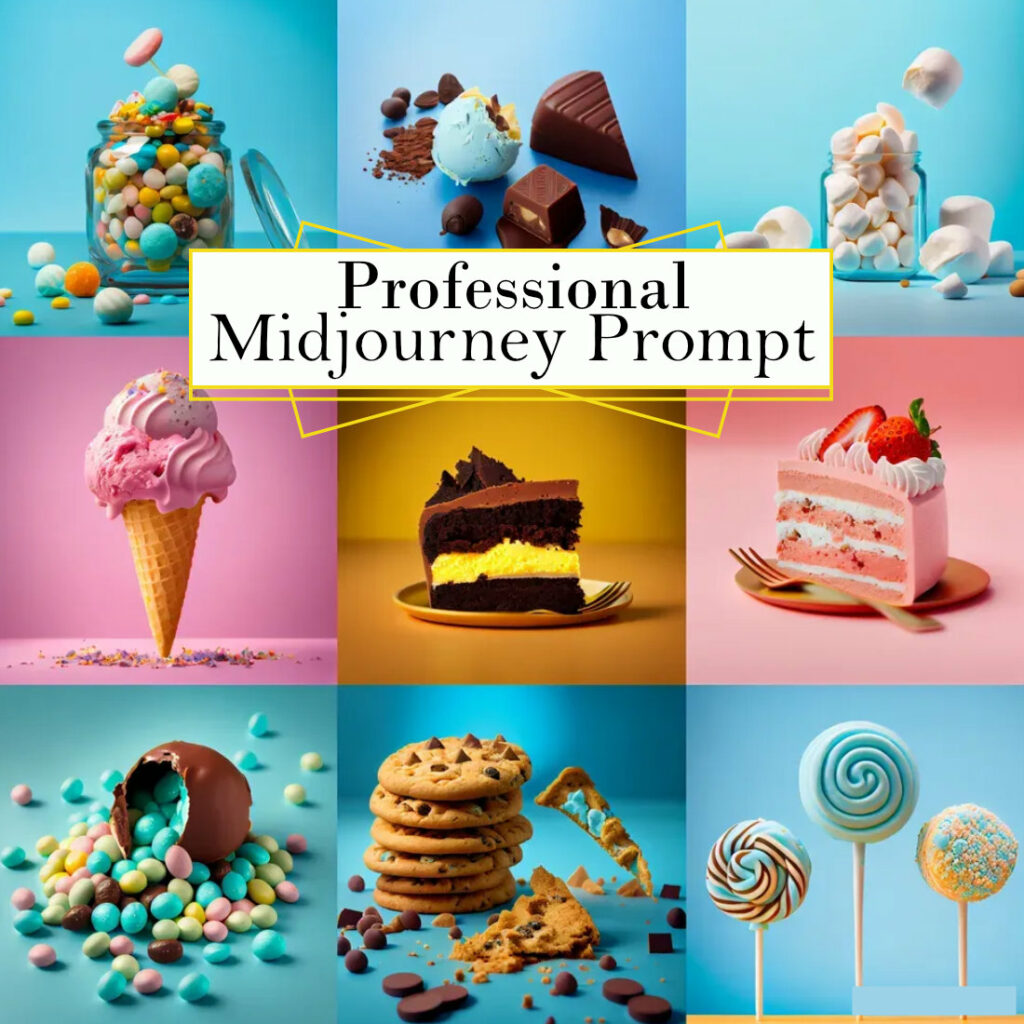 Sweet Foods Photographs Midjourney Prompt - MasterBundles