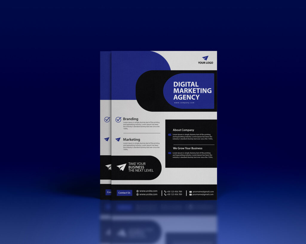 5 corporate flyer design bundle - MasterBundles