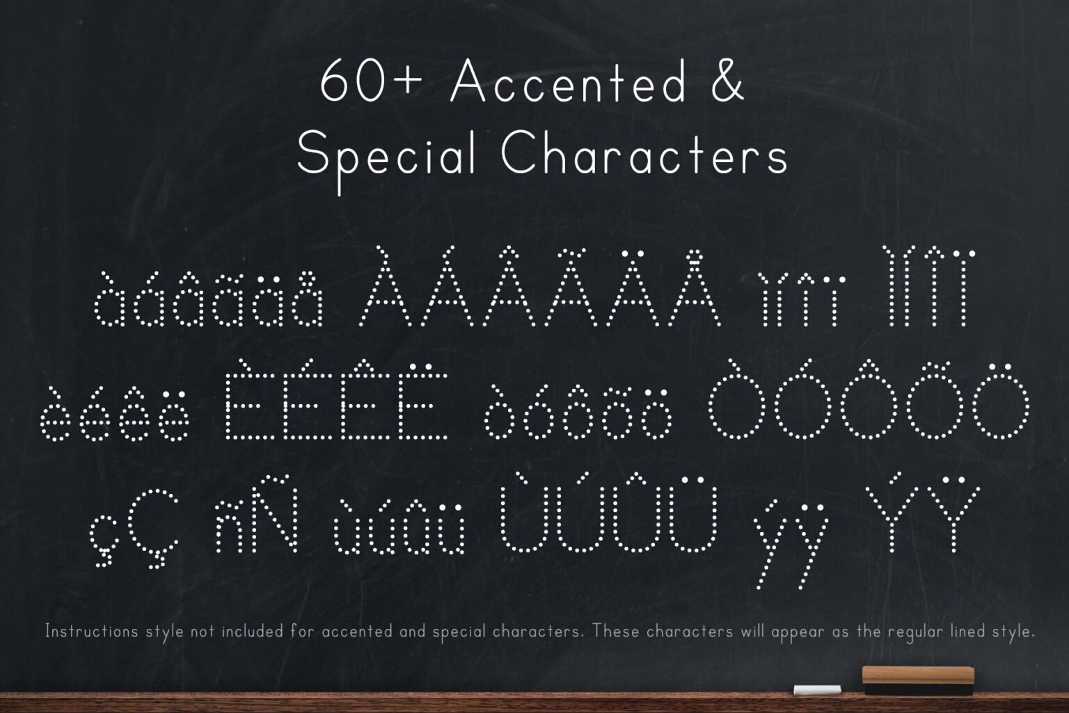 Teaching Print • Letter Tracing Font – MasterBundles