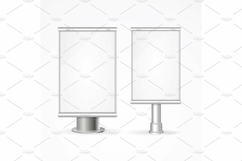 Outdoor Advertising Stand – MasterBundles
