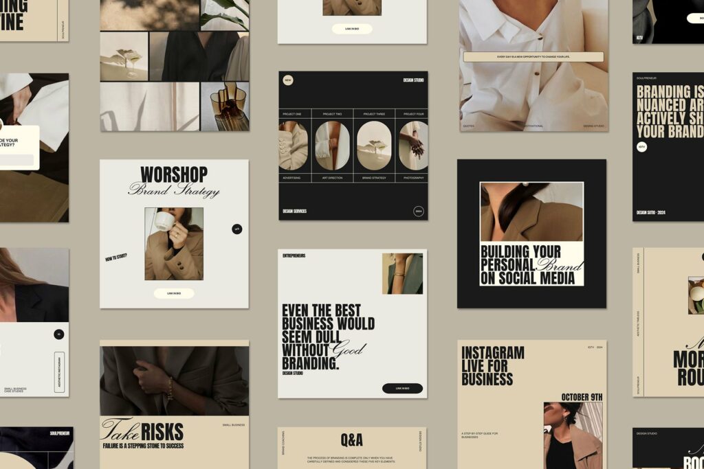Aesthetic Instagram Post – MasterBundles