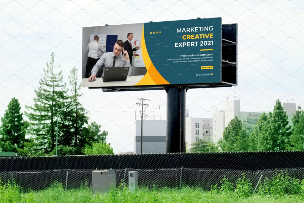 Creative Billboard Banner Design – MasterBundles