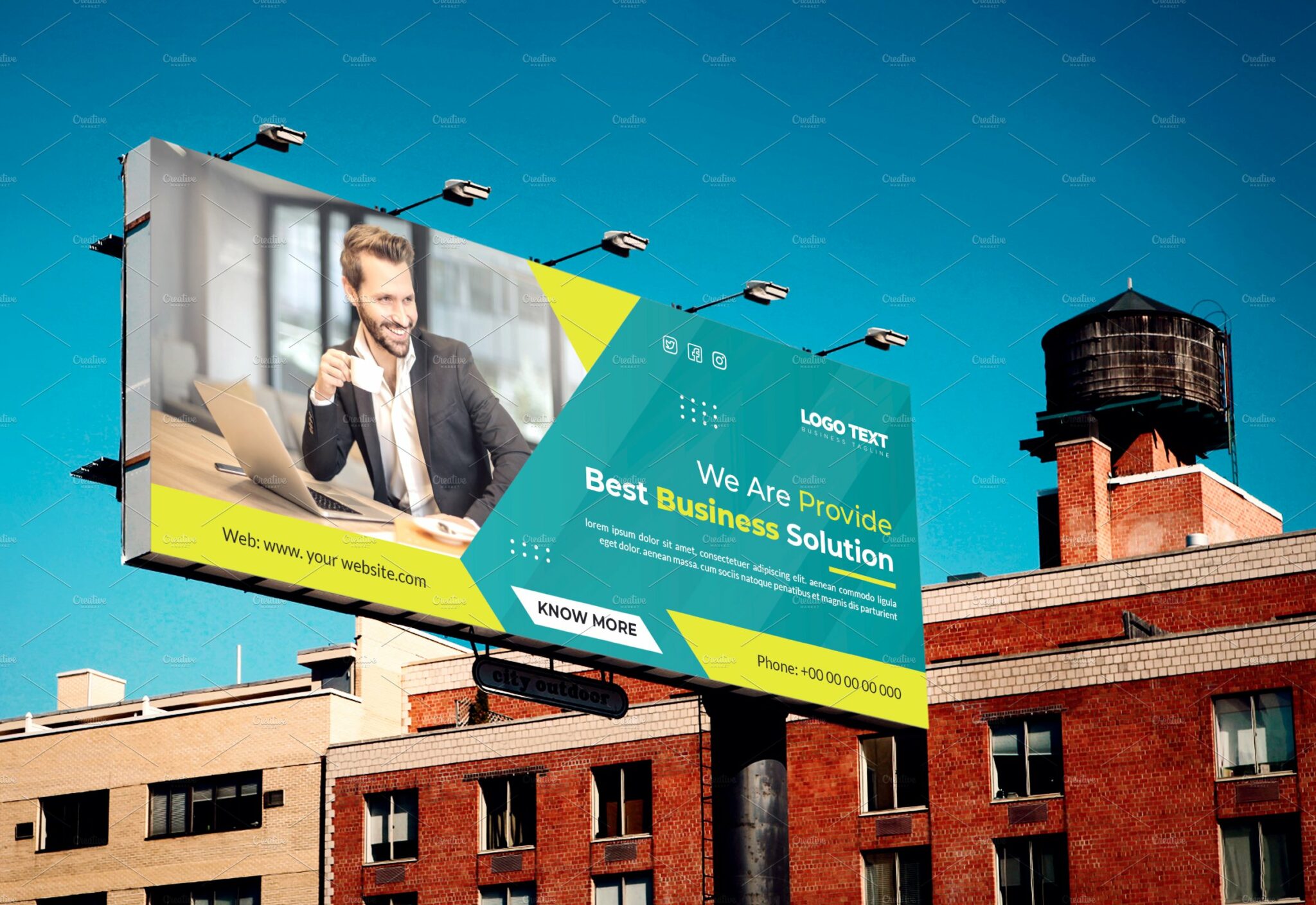 Corporate Business Billboards – MasterBundles