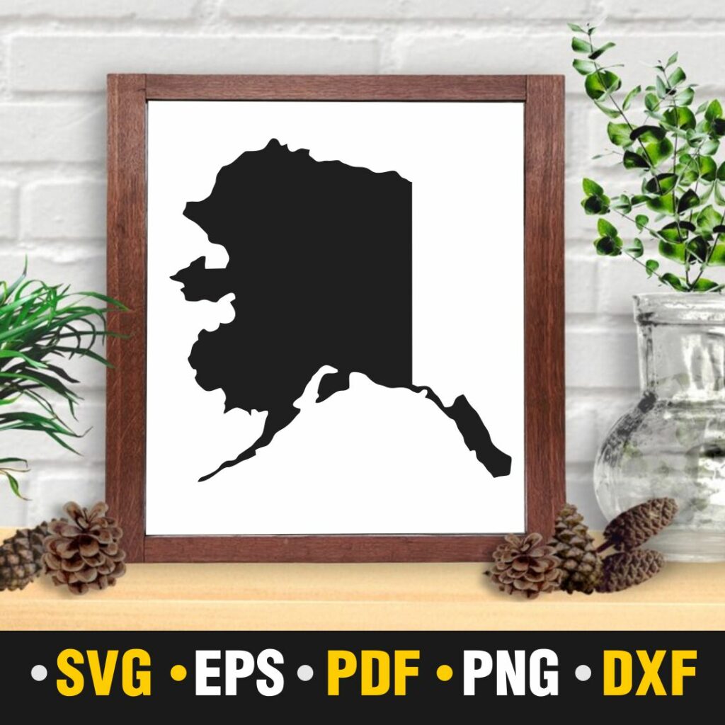 Alaska SVG, PNG, PDF, EPS & DXF - MasterBundles