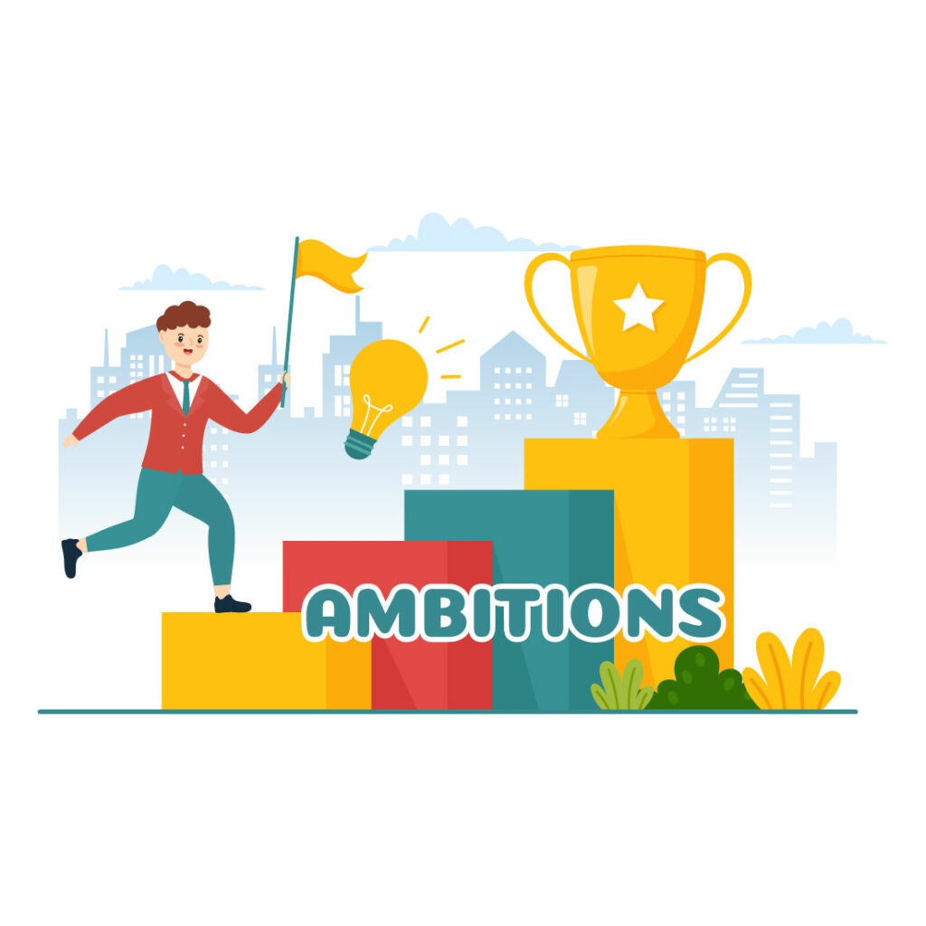 12 Ambition to Success Illustration - MasterBundles