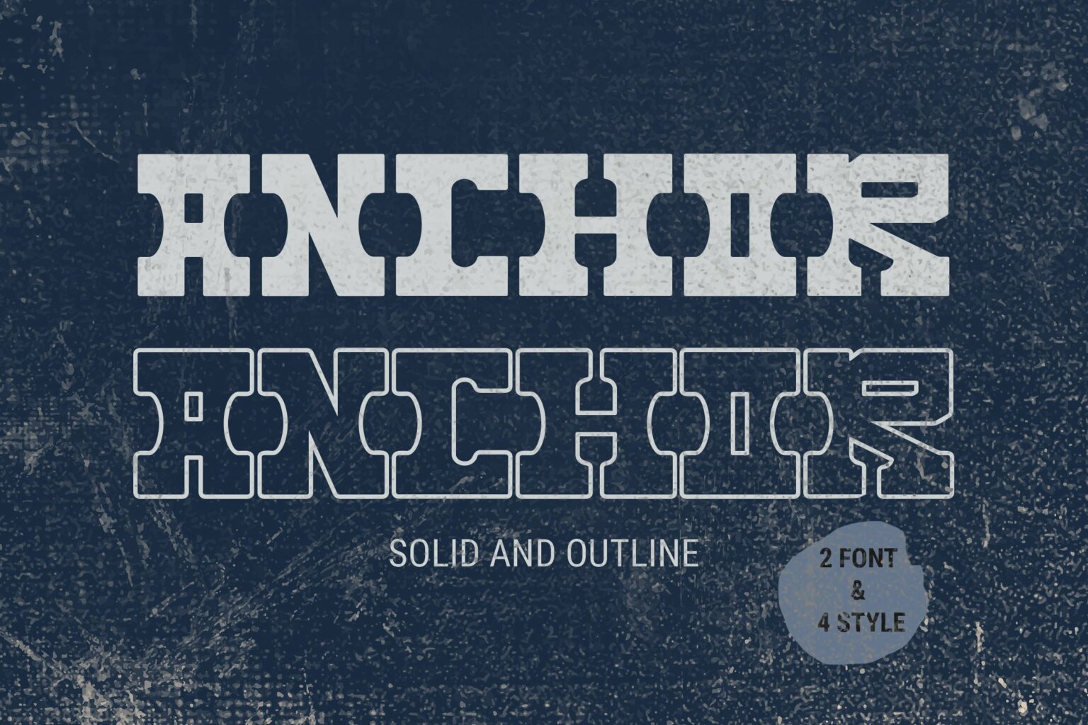Anchor - Display Font – MasterBundles