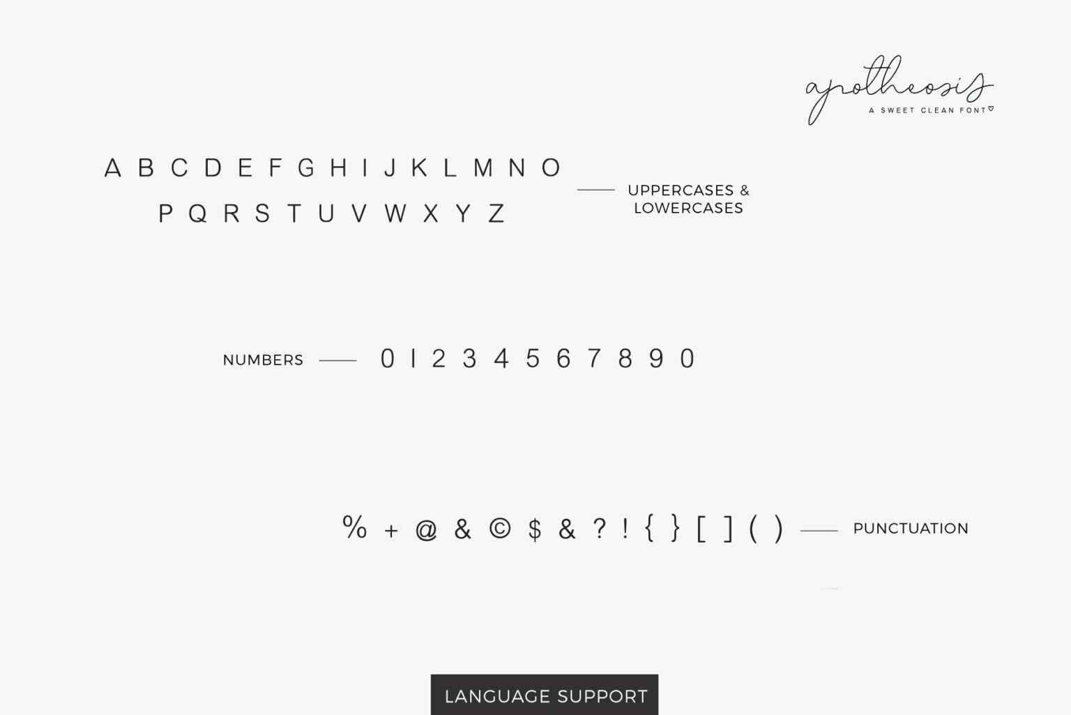 Script Font Apotheosis – MasterBundles