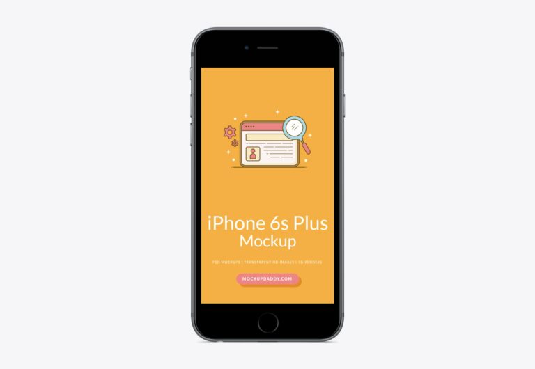 iPhone 6 Plus Mockup – MasterBundles
